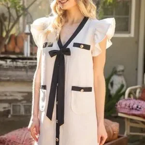 Voy | Dresses | Nwt Voy Tweed Dress | Poshmark